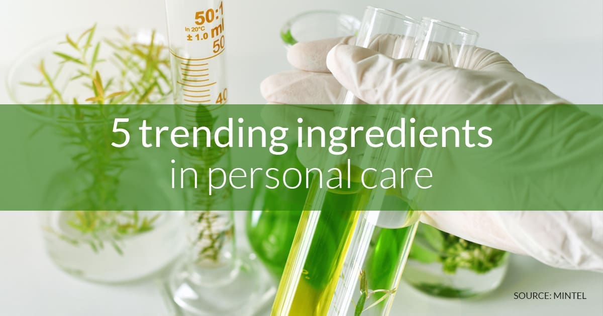 5 trending ingredients in personal care | Mintel