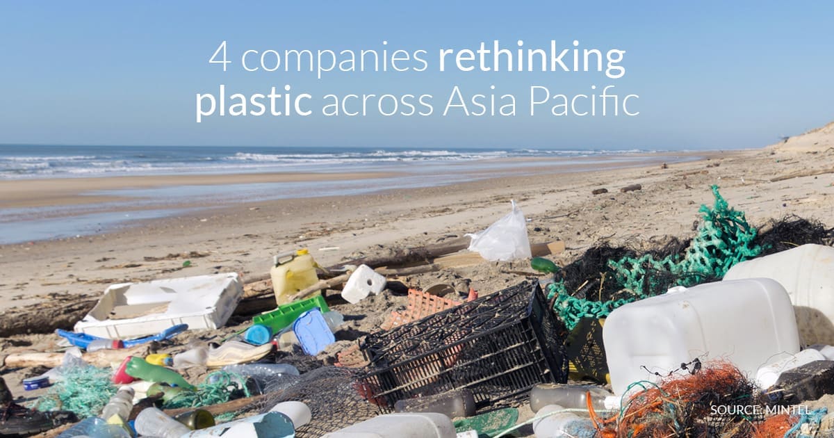 4 companies rethinking plastic across Asia | Mintel