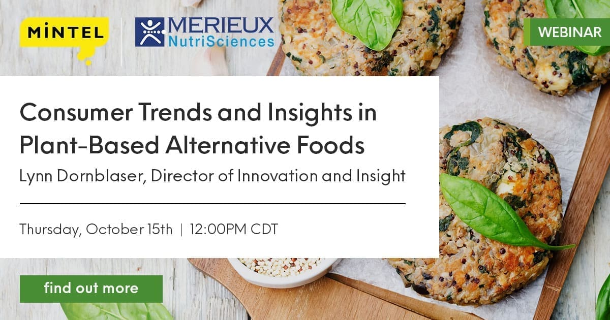 Consumer Trends and Insights in Plant-Based Alternative Foods | Mintel