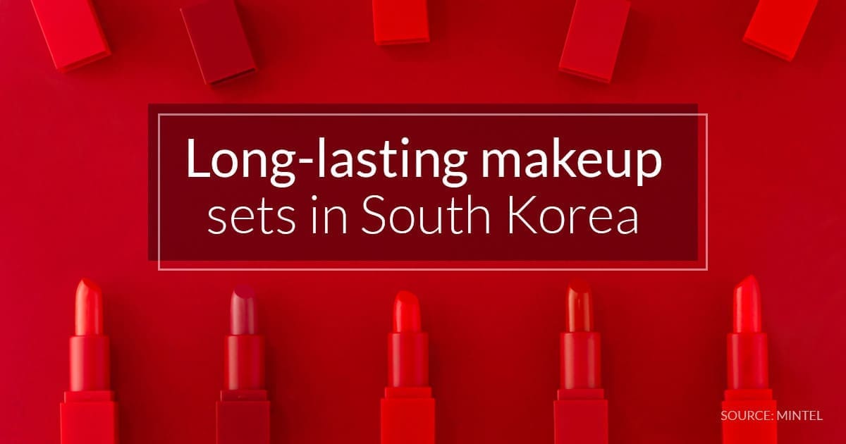 Long-lasting makeup sets in South Korea | Mintel