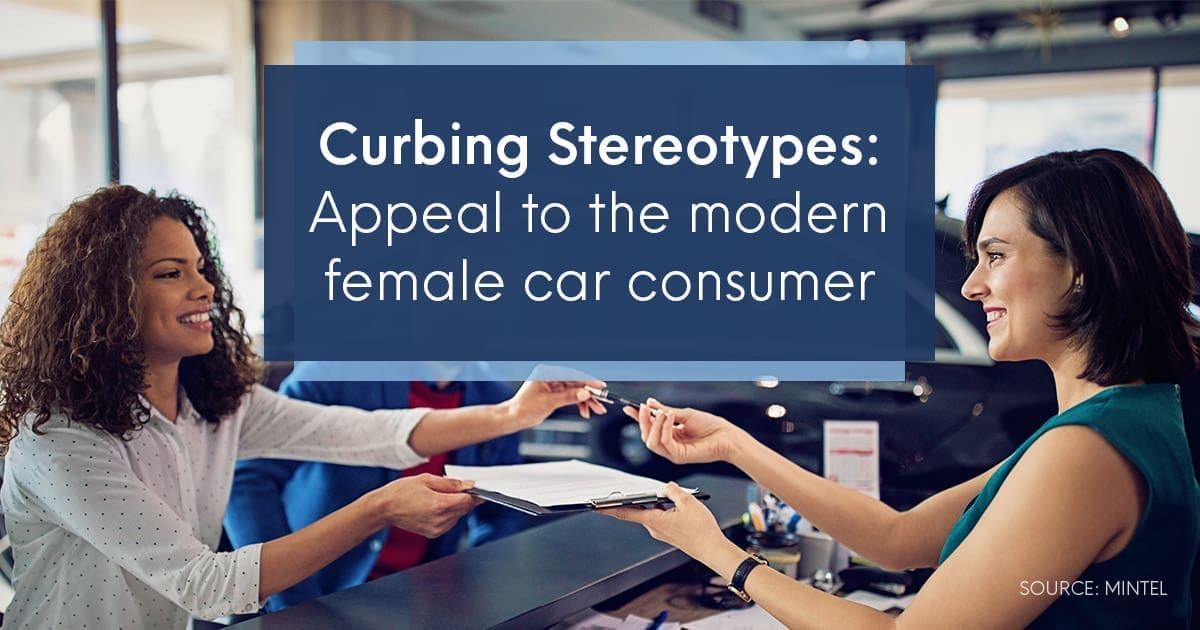 Curbing stereotypes: Appeal to the modern female car consumer | Mintel