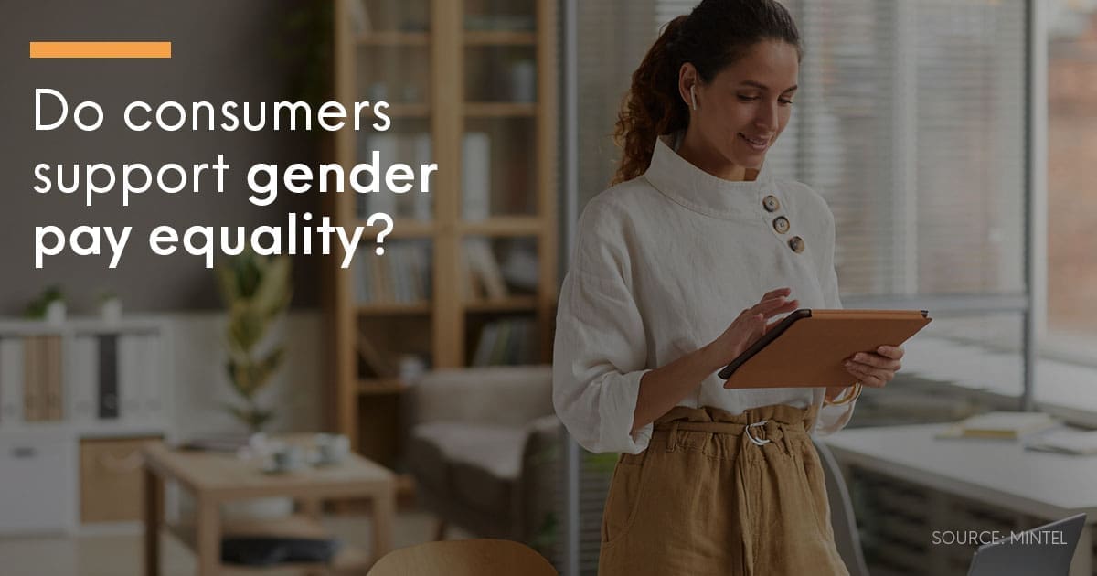 Do consumers support gender pay equality? | Mintel
