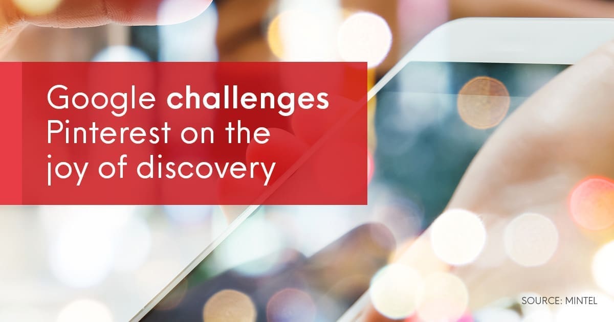 Google challenges Pinterest on the joy of discovery | Mintel