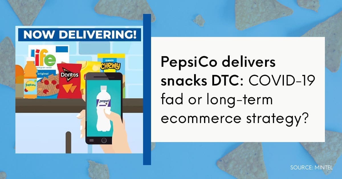 PepsiCo delivers snacks DTC: COVID-19 fad or long-term ecommerce ...