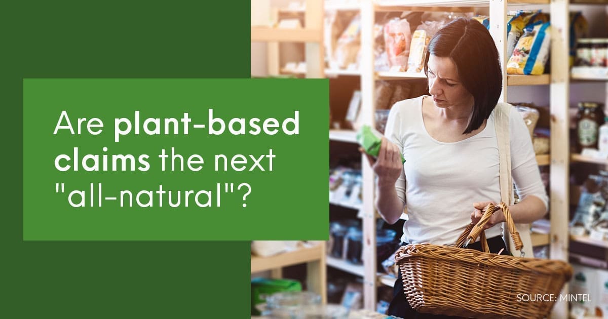 Are plant-based claims the next "all-natural"? | Mintel