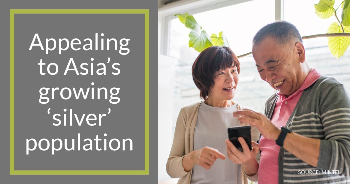 Appealing to Asia’s growing ‘silver’ population | Mintel