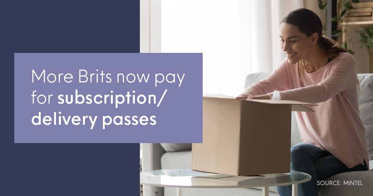 Four in ten Brits are members of a subscription scheme
