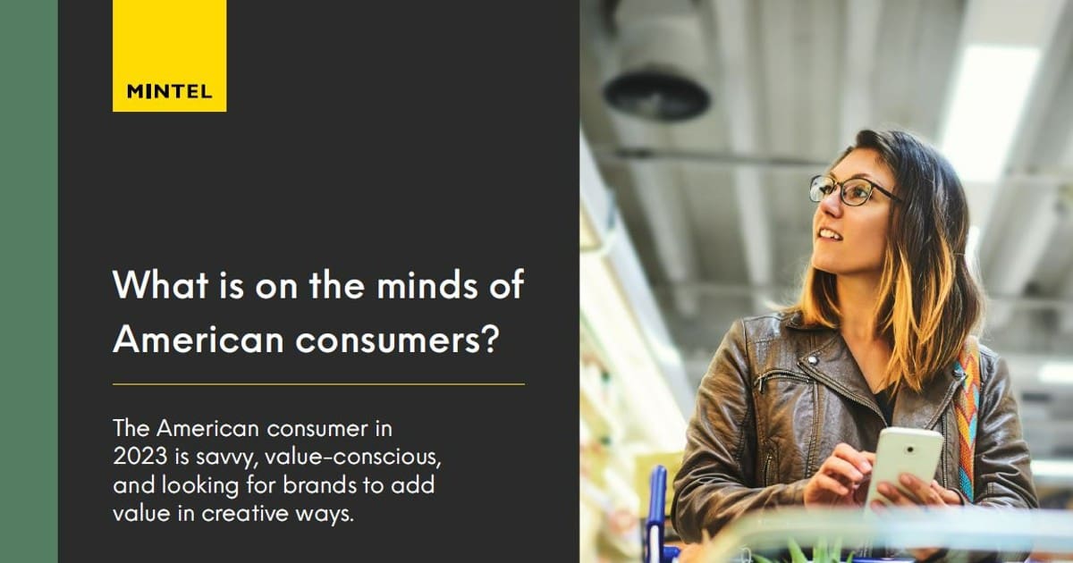 What Is On The Minds Of American Consumers? | Mintel