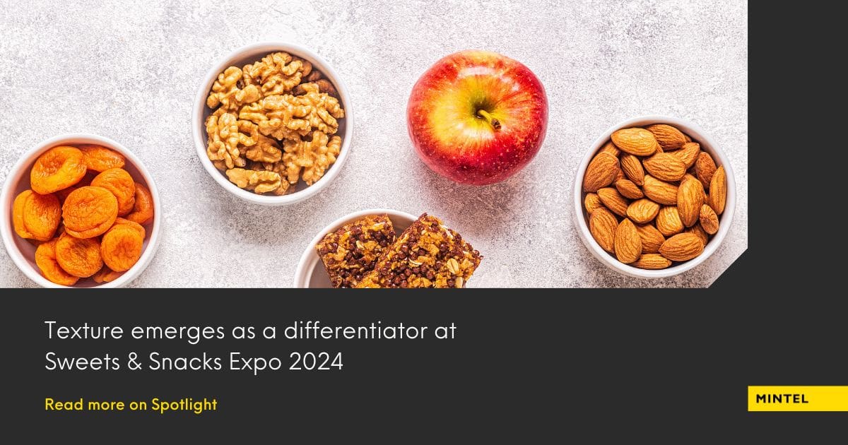 Texture emerges as a differentiator at Sweets & Snacks Expo 2024 | Mintel